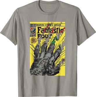 MARVEL Fantastic Four Comic Dr Doom Hand T-Shirt