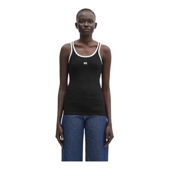 Wales Bonner Sonic Vest - - Tops - Damen - Schwarzk - M