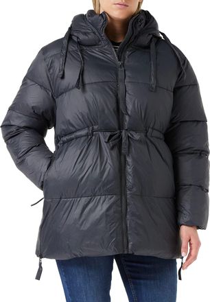 Mustang Jeans Damen Heidi Mid Puffer Outdoorjacke, Ebony 4086, XS