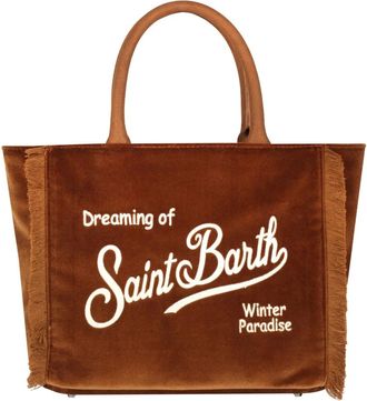 MC2 Saint Barth Femme, Sacs, Brun, Taille: ONE Size Borsa Colette Velvet