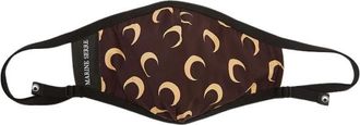 Marine Serre Crescent Moon Air Gesichtsmaske - - Accessories - unisex - Braun - M/L