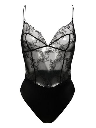 Kiki De Montparnasse body La Rose - Noir