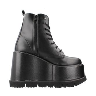 Yellow Plateau-Stiefel in Schwarz - - Shoes - Damen - Schwarzk - 38 EU