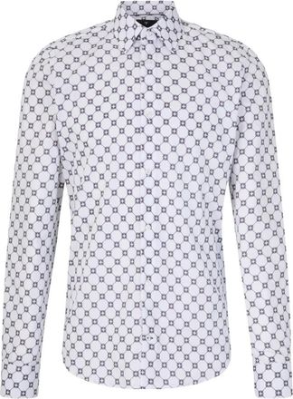 Joop Homme, Chemises, Multicolore, Taille: M Graphic Cornflower Shirt