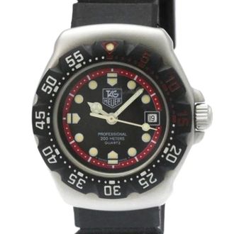 Tag Heuer Montre Pre-owned Formula 1 374.508 - Femme - Pre-owned - Noir - Taille: ONE Size