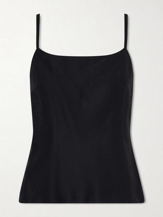 Brunello Cucinelli Top Aus Webstoff - Schwarz