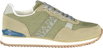 Napapijri Homme, Chaussures, Vert, Taille: 45 EU Chaussure de sport &agrave; lacets