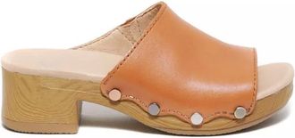 Dansko Sandalen - Tan Leather Giana Clog Sandal - Gr. 39 (EU) - in Braun - für Damen