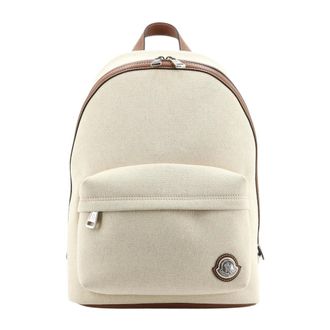 Moncler Homme, Sacs, Beige, Taille: ONE Size Carlo Backpack
