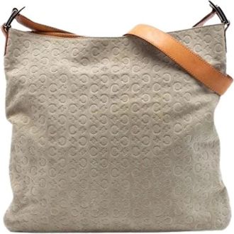 Celine Sac bandouli&egrave;re Pre-owned - Femme - Pre-owned - Gris - Taille: ONE Size
