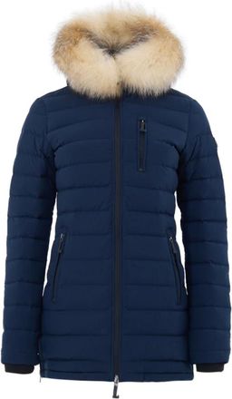 Moose Knuckles Femme, Vestes, Bleu, Taille: 38 FR Piumino Lightweight Imbottito