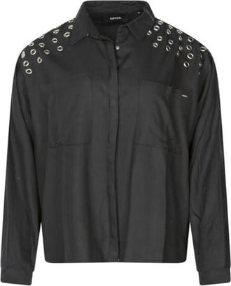 Kaporal Chemise Noire Femme - Mida - M - Gris