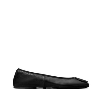 Tory Burch Reva Travel Ballet - - Shoes - Damen - Schwarzk - 35 EU