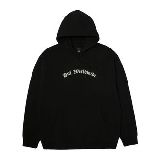 HUF Olympia Po Hoodie - - Sweatshirts & Hoodies - Herren - Schwarzk - M