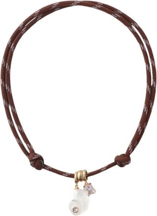 &Eacute;liou Femme, Accessoires, Brun, Taille: ONE Size Nautilus Necklace