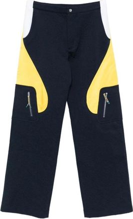 Casablanca Homme, Pantalons, Multicolore, Taille: M Pantalon large imprim&eacute; en soie