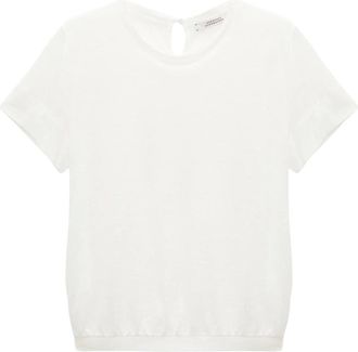 Dorothee Schumacher Femme, Tops, Blanc, Taille: 40 FR Natural Ease Shirt