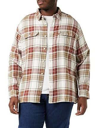 Levi's Jackson Worker Chemise Homme Jones Plaid Marshmallow (Neutre) M