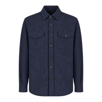 Cruna Osaka Overshirt - Homme - Chemises - Bleu - Taille: L