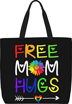 Generic Sac De Courses C&acirc;lins Gratuits De Mamans Pour Le Mois Des Fiert&eacute;s Lgbtq+ Sac &Agrave; Provisions Lavables R&eacute;utilisable Sacs En Toile &Eacute;paule, Pour Voyage, Tou
