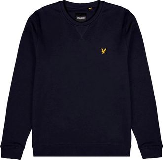 Lyle & Scott Homme, Pulls, Bleu, Taille: S SweaT-shirt Ras du Cou en Coton