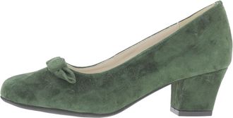 Hirschkogel Damen Trachten Pumps, Tanne, 36 EU