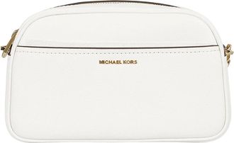 Michael Kors Femme, Sacs, Blanc, Taille: ONE Size Jet Set Small Sac bandouli&egrave;re