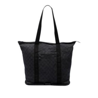 Gucci Pre-owned Denim Tote Bag - - Pre-owned - Damen - Schwarzk - ONE SIZE
