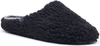 Hush Puppies Good Teddy Polyester Herren Schwarz Hausschuhe