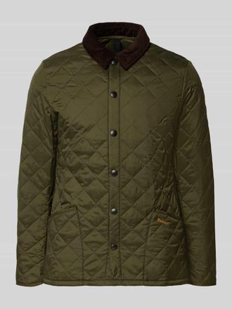 Barbour Steppjacke mit Umlegekragen