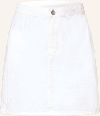 Calvin Klein Jeans Jeansrock weiss