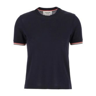 Thom Browne Damen, Oberteile, Blau, XSGr&ouml;&szlig;e