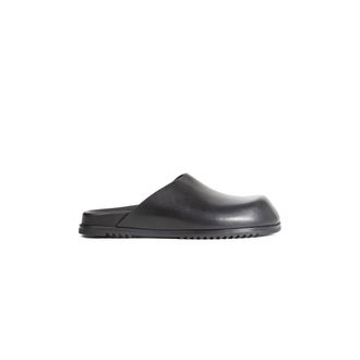 Rick Owens Temple Mules in Groppone Cow Leather
