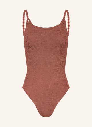 Hunza G Badeanzug Camille rosa