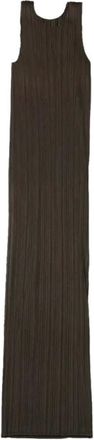 Issey Miyake Femme, Robes, Noir, Taille: 44 FR Abito