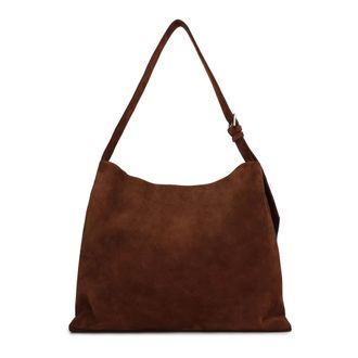 Kazar Weiche Wildleder-Umh&auml;ngetasche - - Bags - Damen - Braun - ONE SIZE
