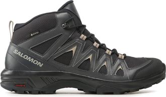 Salomon Trekkingschuhe Salomon X Braze Mid GORE-TEX L47174800 Schwarz