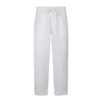 Polo Ralph Lauren Homme, Pantalons, Blanc, Taille: 2XL Pantalon droit &agrave; plis