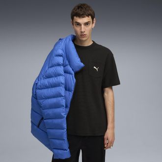 Puma Class Relaxed Pinnacle T-Shirt Herren, Kleidung, Schwarz, XXL