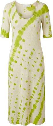Malo Midi-Kleid mit Batikmuster - - Dresses - Damen - Mehrfarbig - S