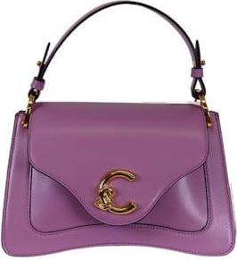 Coccinelle Cuir sac &agrave; &eacute;paule bandouli&egrave;re C-Me Calf Handbag Jellyfish pourpre