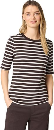 Street One Gestreiftes Shirt Molten Earth 46