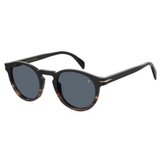 Eyewear by David Beckham Schwarze Acetat-Sonnenbrille f&uuml;r M&auml;nner - - Accessories - Herren - Schwarzk - 49 MM