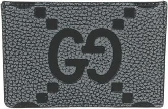 Gucci unisex, Pre-owned, Noir, Taille: ONE Size Portefeuille en cuir Pre-owned