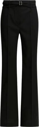 Sportmax Femme, Pantalons, Noir, Taille: 36 FR Spxcera Wide Pantalons