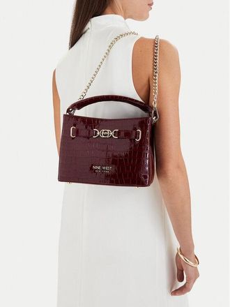 Nine West Handtasche EO-CITY GRACE-LDA9420 CROCO Dunkelrot