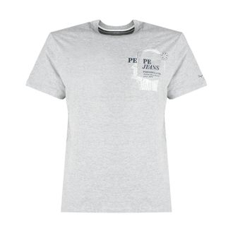 Pepe Jeans London Sergio T-Shirt - - Tops - Herren - Grau - S