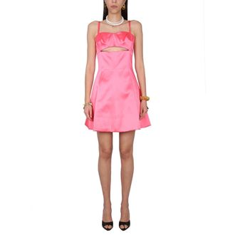 Patou Abito corto satin - - Dresses - Damen - Rosa - XS