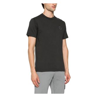 Stone Island Homme, Tops, Gris, Taille: 2XL Compass Patch T-shirt