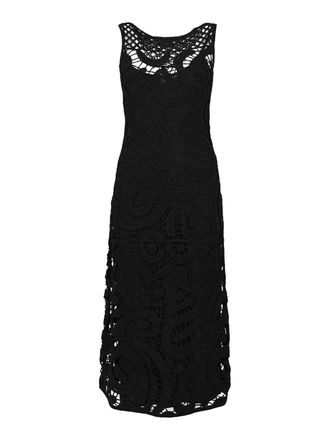 Pinko Robe Au Genou - Noir